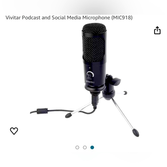 Vivitar | Media | Vivitar Podcast And Social Media Microphone | Poshmark